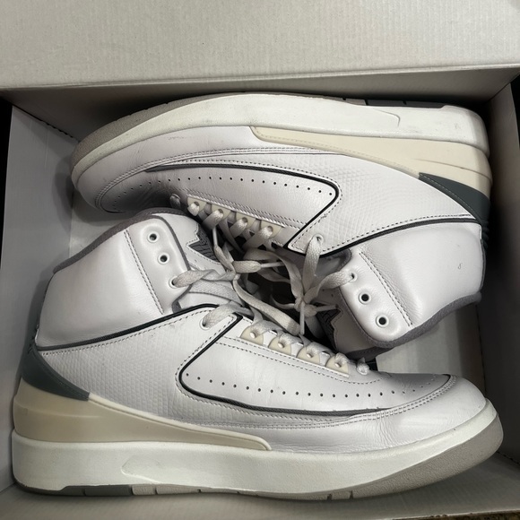 Jordan | Shoes | Air Jordan 2s White Cement W Box | Poshmark